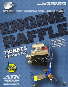 Carquest of the White Mountain Engine Raffle | Chevy 350 Long Block